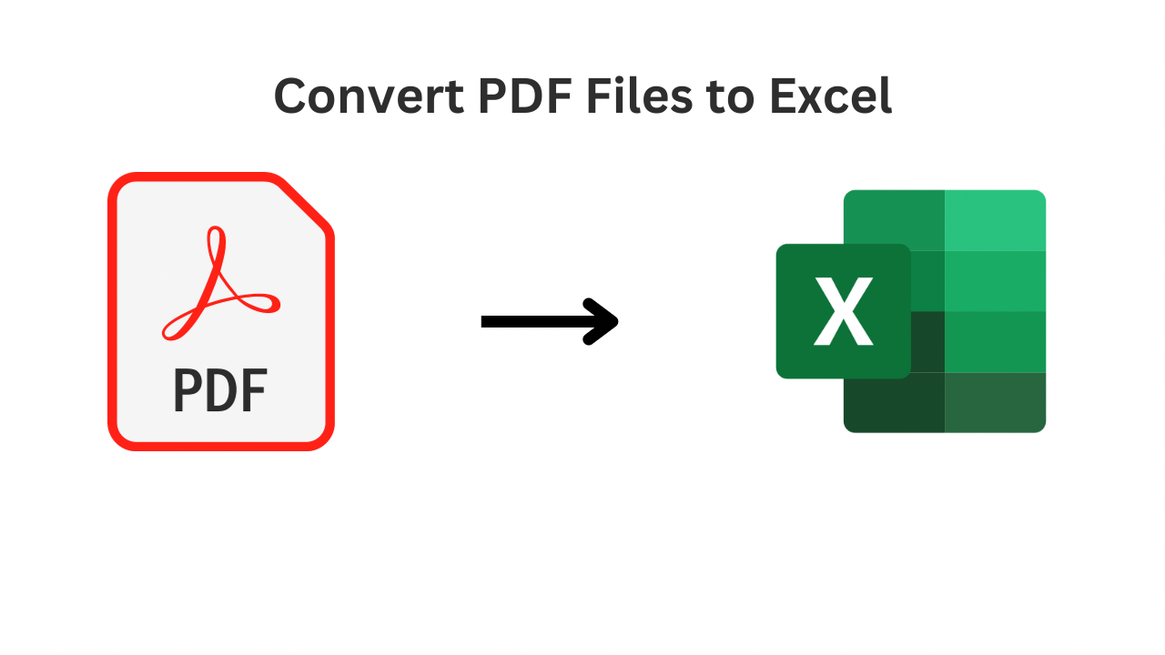 Convert PDF Files to Excel Easily in Just a Few Clicks